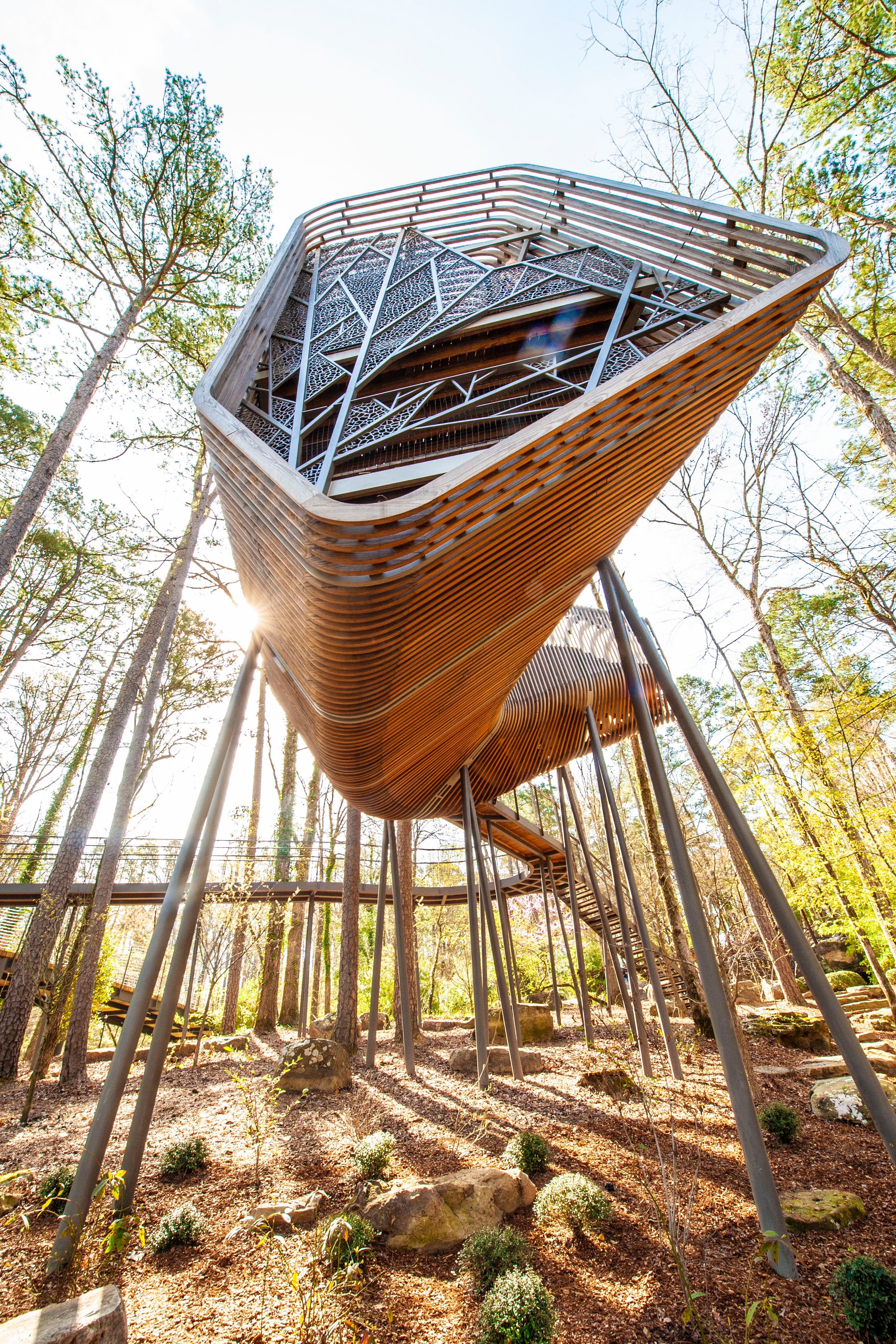 The Million Dollar Treehouse at Garvan Woodland Gardens | Arkansas.com