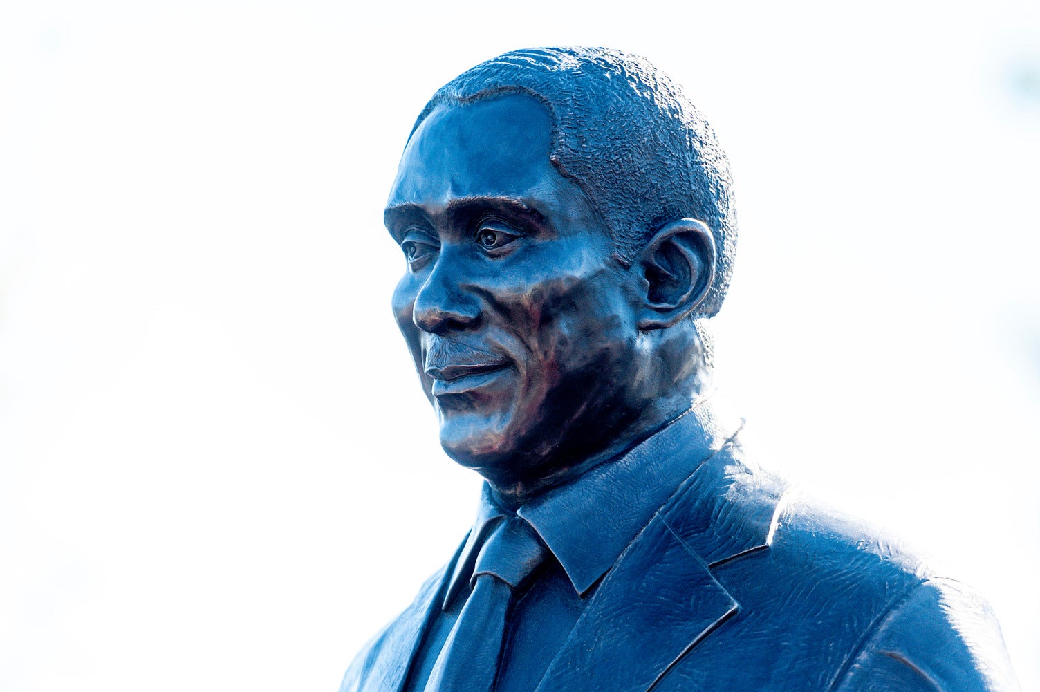 The John H. Johnson sculpture at Delta Heritage Trail State Park ...